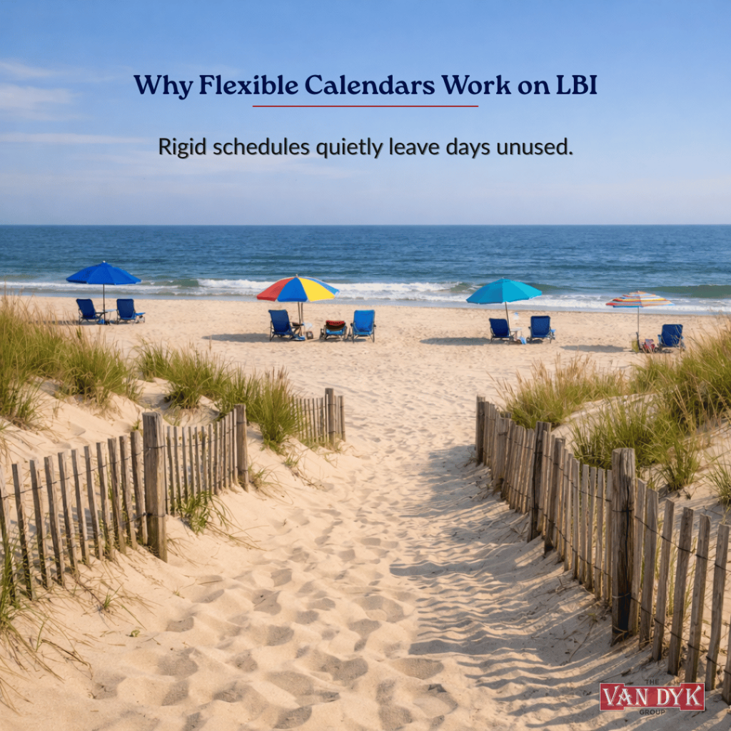 Flexible LBI Rental Calendars: Why Summer Flexibility Wins